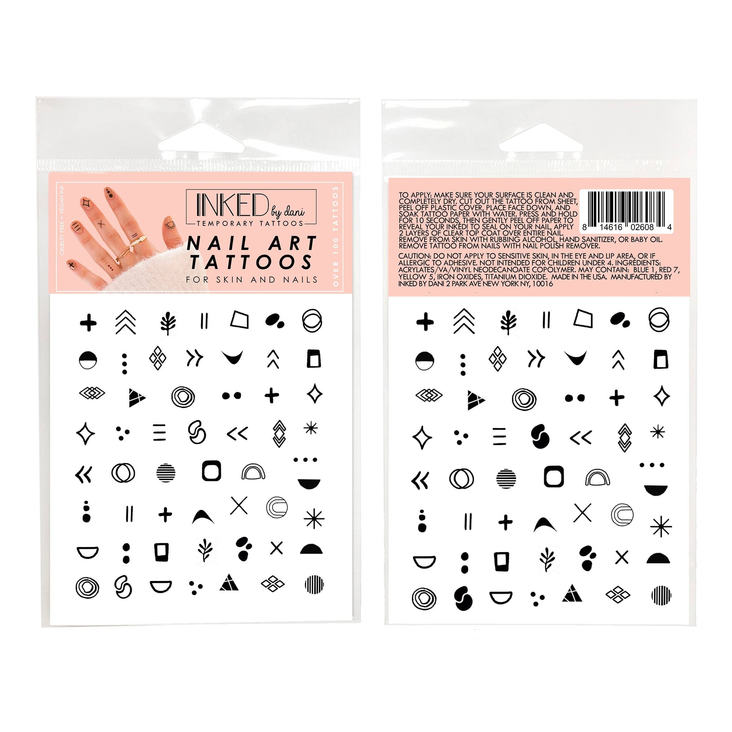 Temporary Tattoo Sheets | Wildflower General Store Corp
